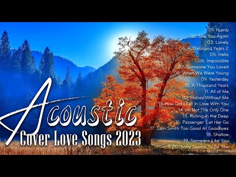 Acoustic Sad Songs Playlist | Sad Acoustic Songs Heartbreak 2023 | Sad Songs To Cry To At 3AM