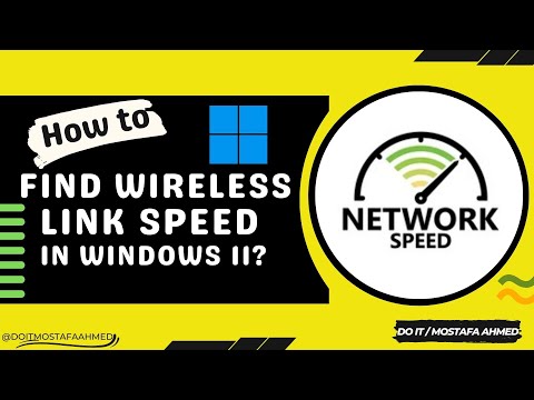 How to Find Wireless Link Speed in Windows 11