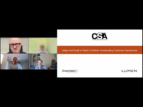 Lumen's Bryn Norton, experts from McKinsey and RSR discuss retail adaptability and edge solutions.