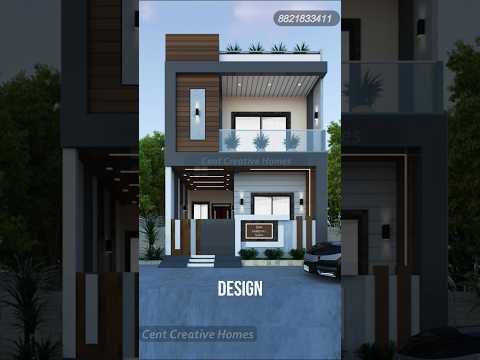 1000 sqft Duplex House #modernhome #architecture #modernduplex #duplex