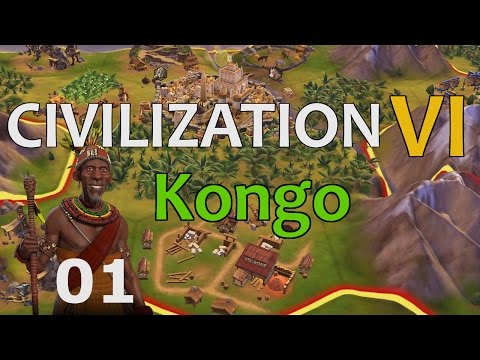 Civilization VI: Kongo | Part 01 | Mvemba a Nzinga | A New World - Founding of Mbanza Kongo