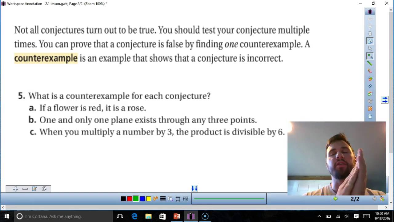 2.1 Patterns and Inductive Reasoning