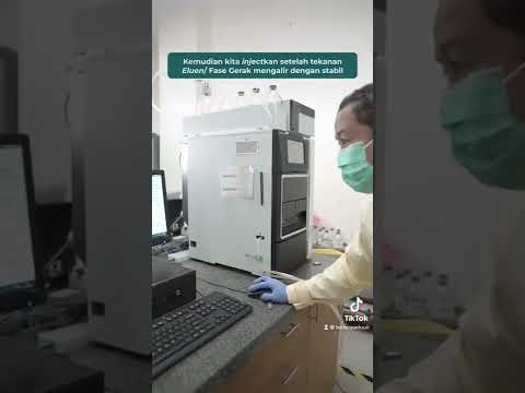 Analisis sampel cair di alat HPLC & TOC cheeck π₯