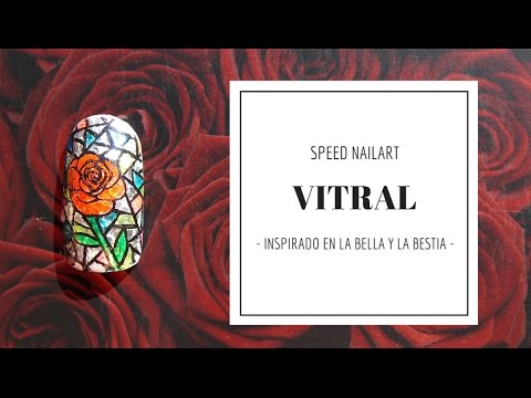 Speed Nail Art- Stained-Glass nail