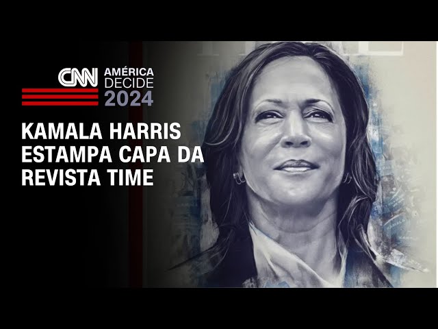 Kamala Harris protagoniza capa da revista Time: “O momento é dela ...