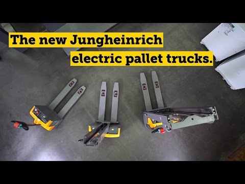 The New Jungheinrich Electric Pallet Trucks: Your Employees of the Month. Every Month.