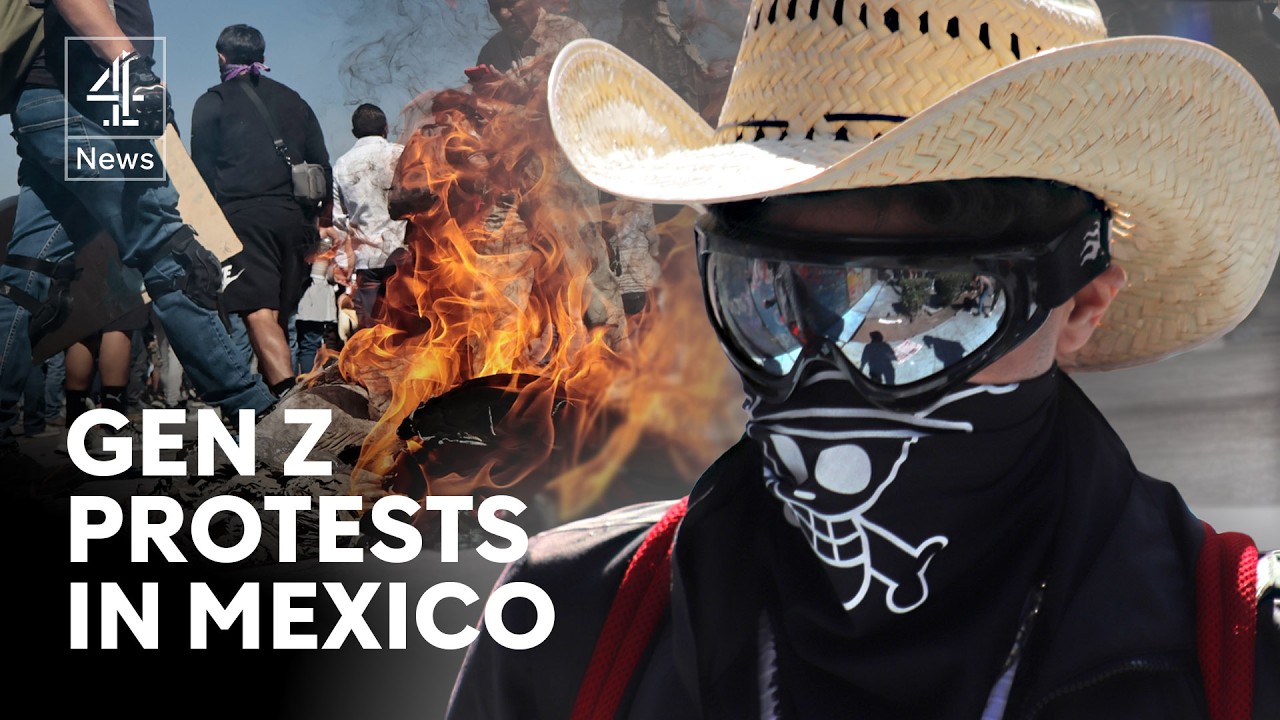 Gen Z protesters in Mexico demand justice for murdered mayor