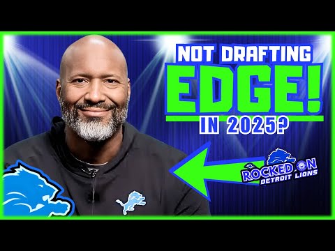 Brad Holmes REVEALS Draft Plans, Exposes  EDGE Rusher Position "Same As It Was"