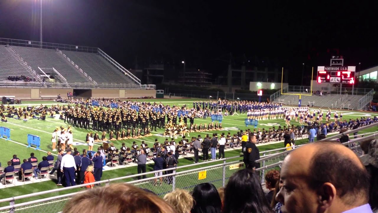 NISD Joint Pep Rally for State Quarterfinals - Brandeis Broncos, O'Connor Panthers & Brennan Bears
