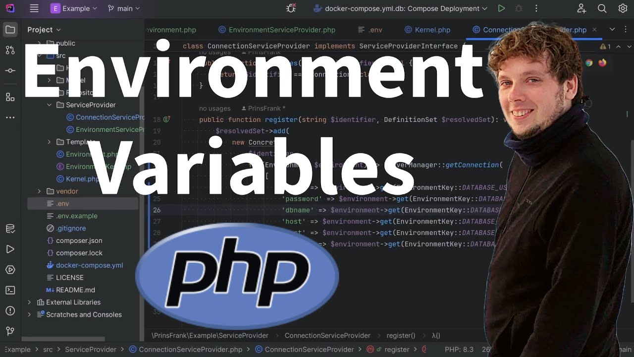 Environment Variables - Intro into modern PHP development