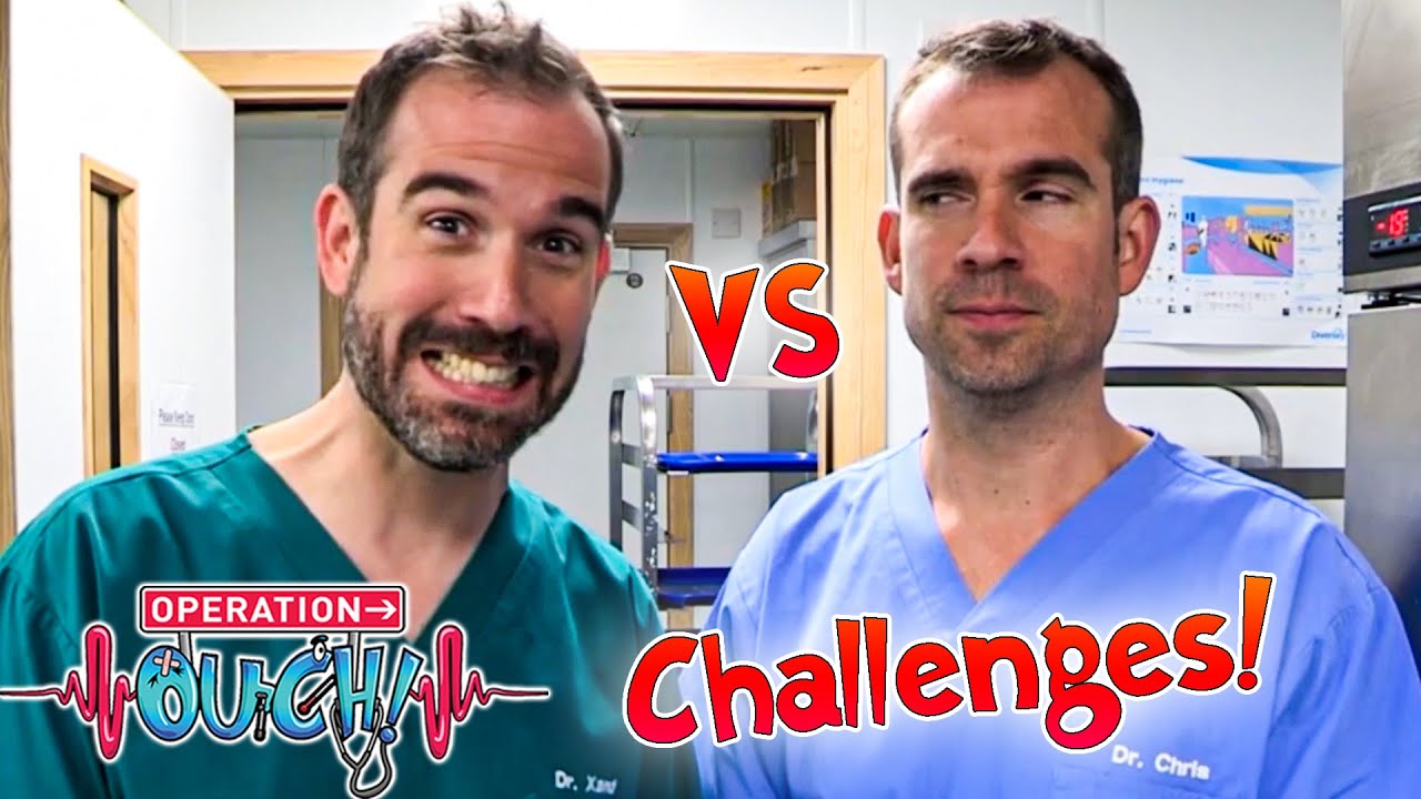 Hospital Challenges! 🏆 | Dr. Chris VS Dr. Xand | Operation Ouch