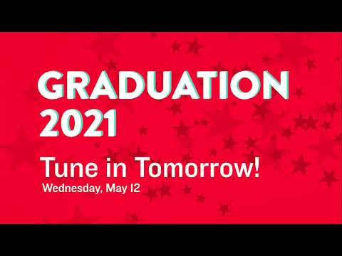 Join us tomorrow to celebrate our grads!
