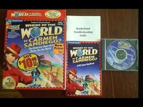 Where in the World is Carmen Sandiego? PC Full Run (Part 1)