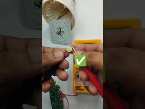 LED ???? Test With Multimeter #shorts #trending #viral #youtubeshorts