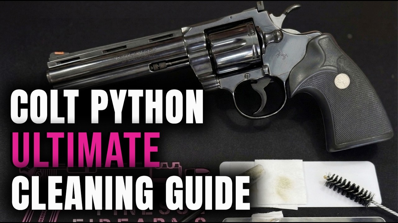 Master the Maintenance: Colt Python Cleaning & Lubrication Guide