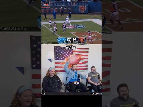 Live Reaction To Stumblebum Fake Fumble #Lions Scored A TD With Against The #Bears Goff To LaPorta