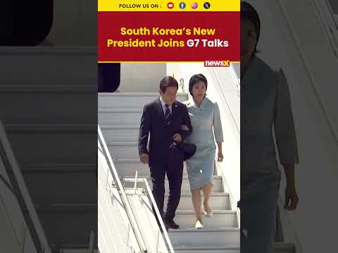 G7 Summit: South Korea's President Lee Arrives in Canada for First G7 Summit Appearance