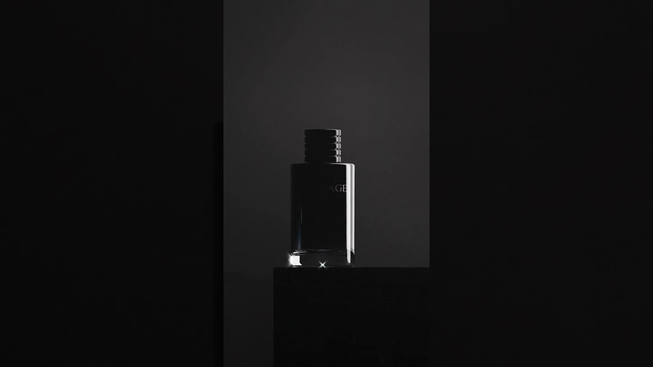 Dior Sauvage 3D Product Visualization Show Reels