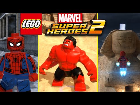 LEGO Marvel Super Heroes 2 - All 25 Challenges - All Vehiles Unlocked