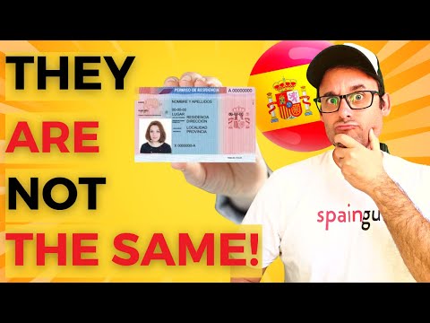 NIE vs. TIE Card vs. Legal Residence in Spain: The differences