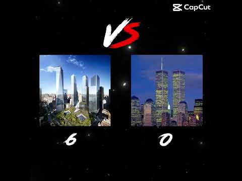 One World Trade Center VS Twin Towers