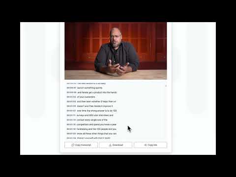 YouTube Transcript Generator - Vatis Tech