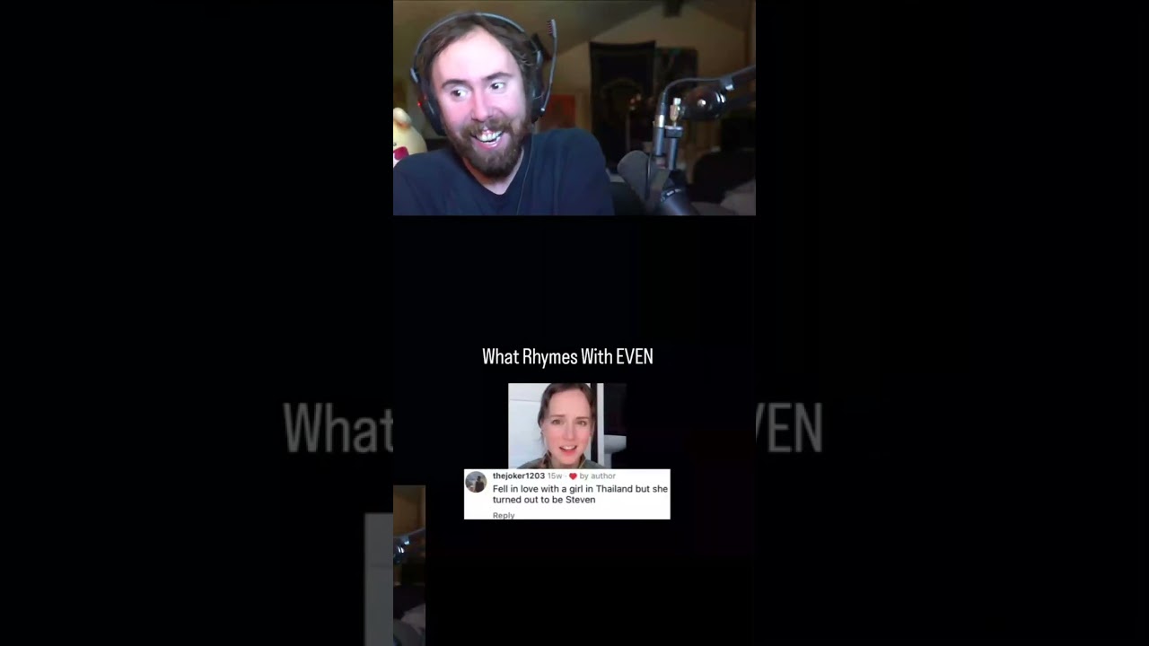 What Rhymes With Even?? #asmongold #twitch #reacts #news #drama #gaming #shorts