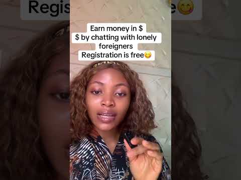 Earn money online by chatting with lonely foreigners if you are yet to hop #earnmoneyonline