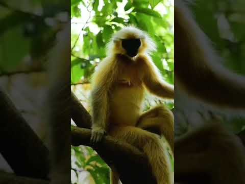 Gee's Golden Langur: A Glimpse of a Lost World. #geesgoldenlangur #goldenlangur #langur #wildlife