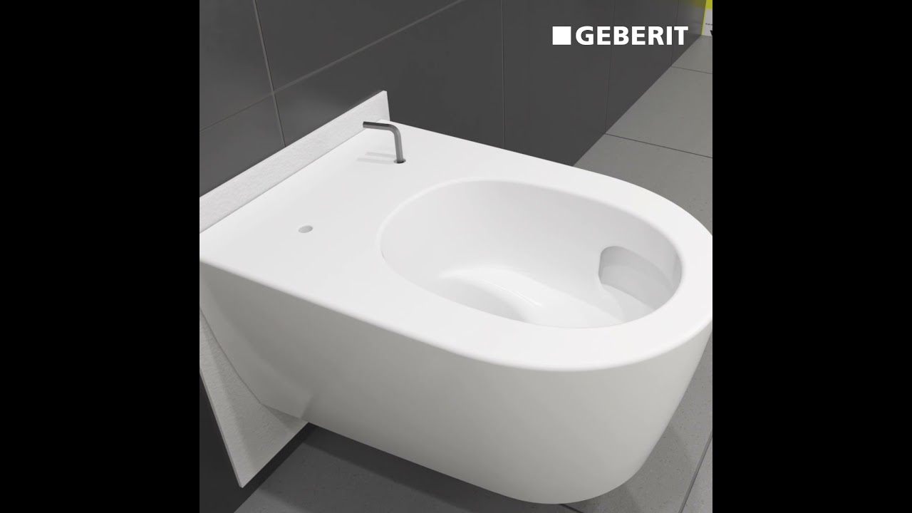 Geberit Easy Fast Fix 3 (EFF3) bevestiging werkt met één hand