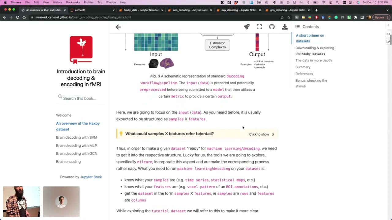 Tutorial on brain decoding - part 1