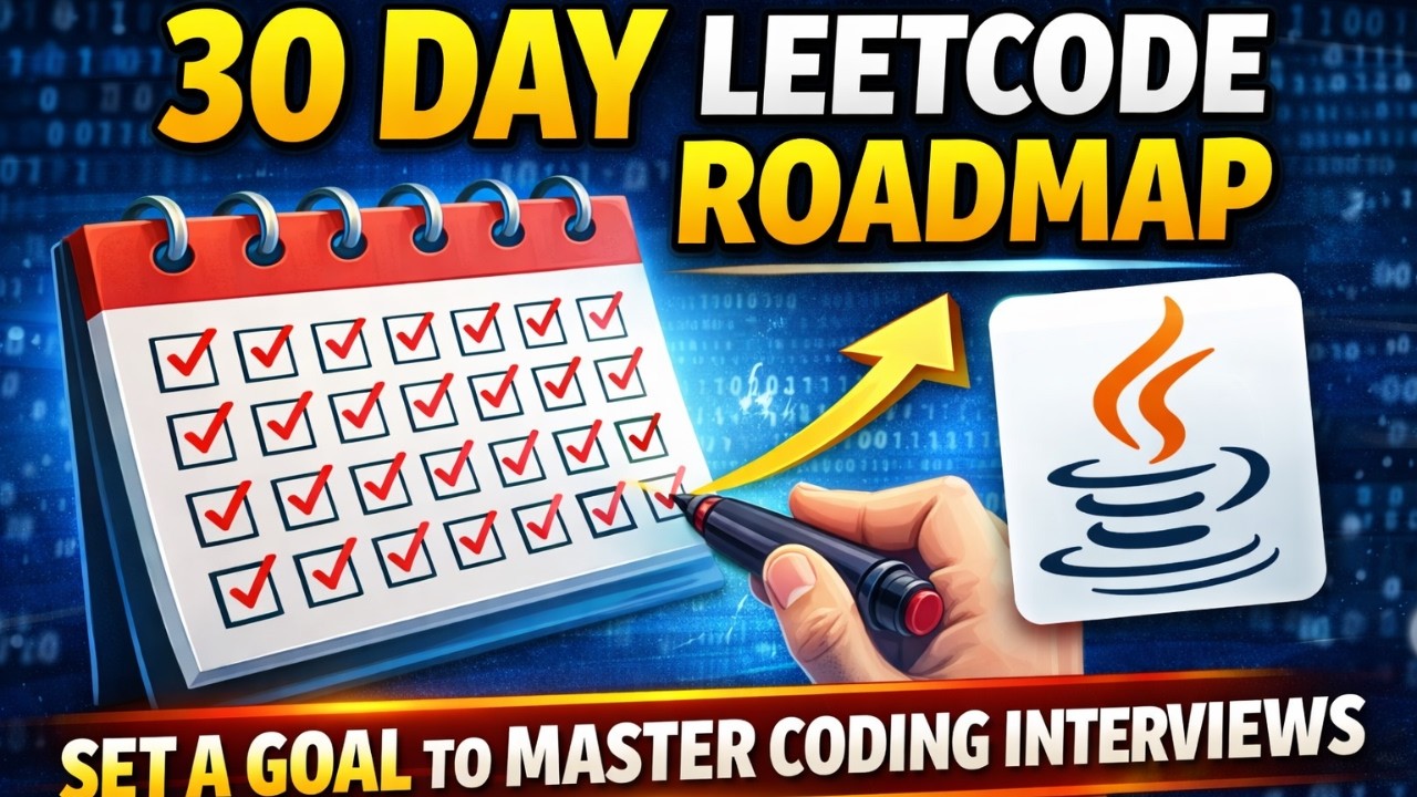 30 Day LeetCode Roadmap | Set a Goal to Master Coding Interviews