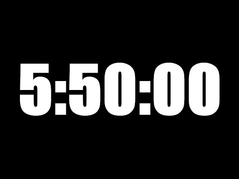 5 HOUR 50 MINUTE TIMER β’ 350 MINUTE COUNTDOWN TIMER β° LOUD ALARM β°