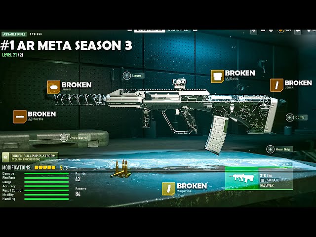 Best sniper support loadout for STB 556 in Warzone 2 Season 3