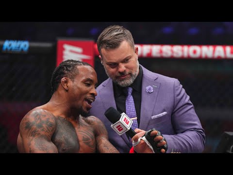 Bubba Jenkins Returns to PFL Playoffs w/ Quick 6 Submission | Post Fight Interview