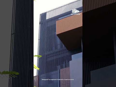 Robust Residential Elevation with craftsmanship, intent and function | #metalarchitecture #facade