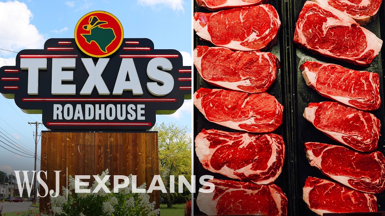 How Texas Roadhouse Keeps Steak at $19 as Beef Prices Soar | WSJ