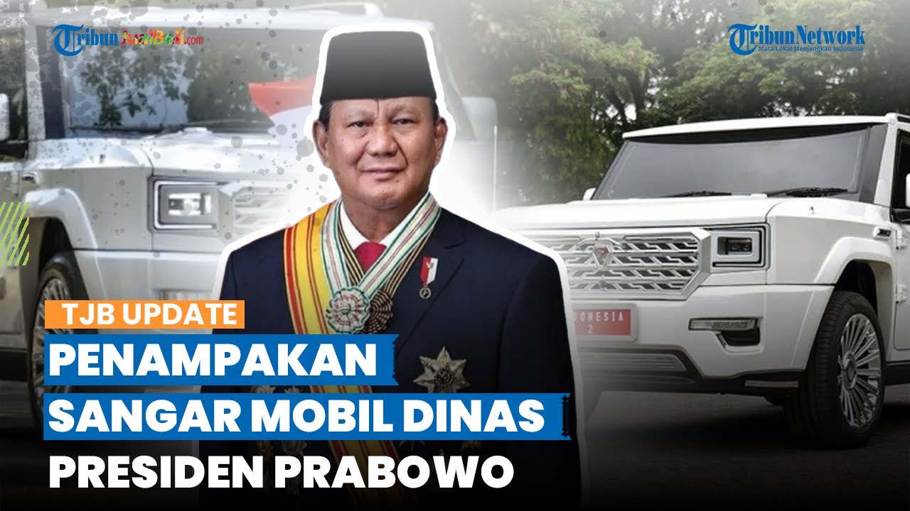 Intip Mobil Kepresidenan Prabowo: Spek Canggih Kebal Peluru, Karya Anak Bangsa! - Tribun Video