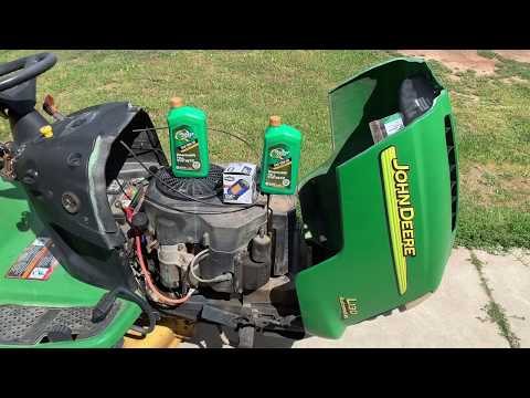 Kohler V-Twin Oil Change
