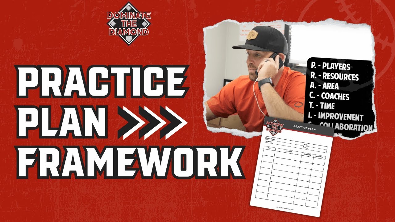 Best baseball practice planning framework