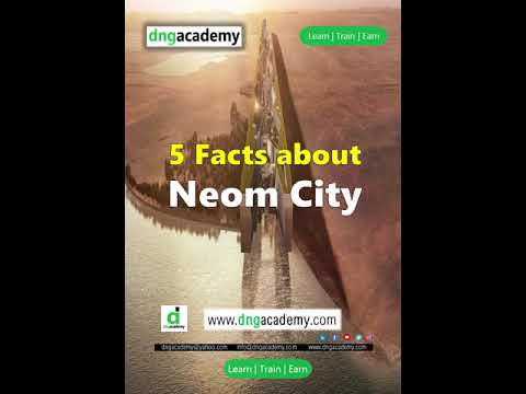 5 Facts about Neom City | MBS Vision | Vision 2030 | KSA 2050 | DNG Academy