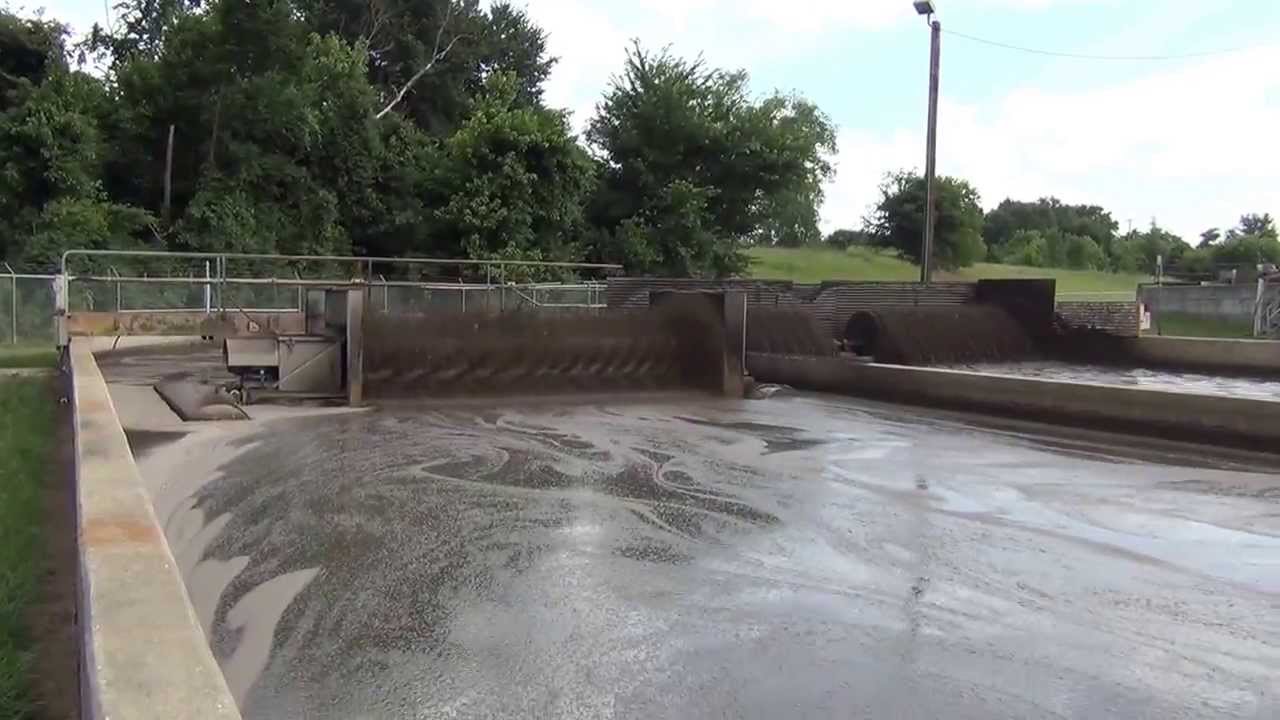 ECS House Floating Brush Aerator in Oxidation Ditch