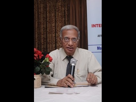 IIA Technical Chairman Mr.Loganathan speaks at The Institute of Internal Auditors India Press Meet
