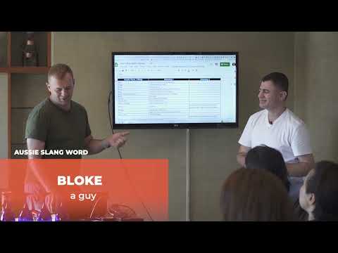 Learning Australian Slang Words | Teams By Design