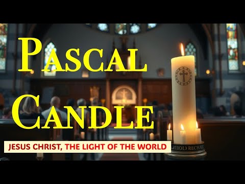 🕯️ Paschal Candle in Tenebrae Service | Meaning, Symbolism & Church Tradition | Holy Week 🙏