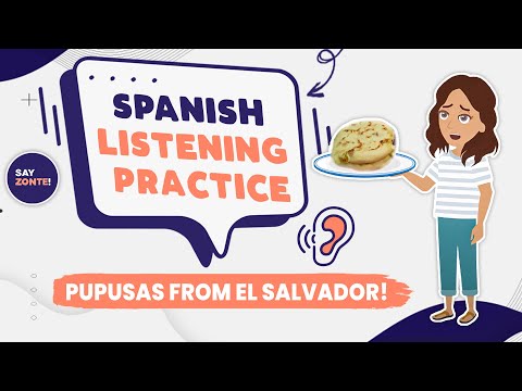 Spanish Listening Practice | Pupusas Salvadoreñas (El Salvador) (with English subtitles!)