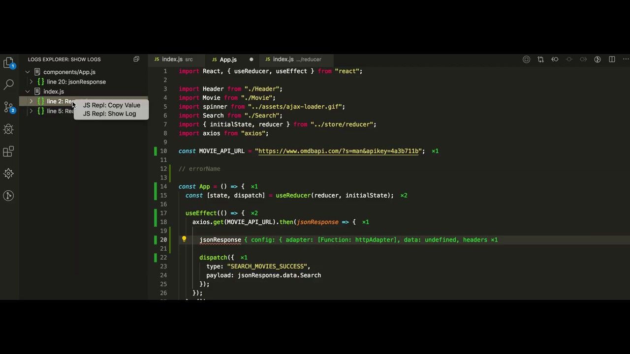 vscode javascript-repl extension preview