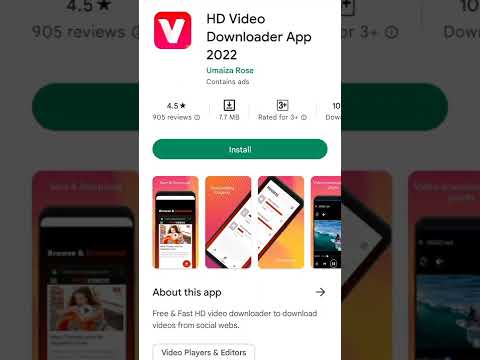 All Video Downloader app|| download this amazing App for more videos|| video downloader 2022 || app