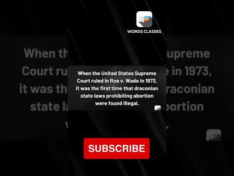 Roe V . Wade Meaning | Word pronounce | English Speaking Practice | English | WordsClasses | #Shorts