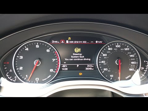 OBD code B116854 & C10ACF0 za Audi kufanya Steering System Fault Learning